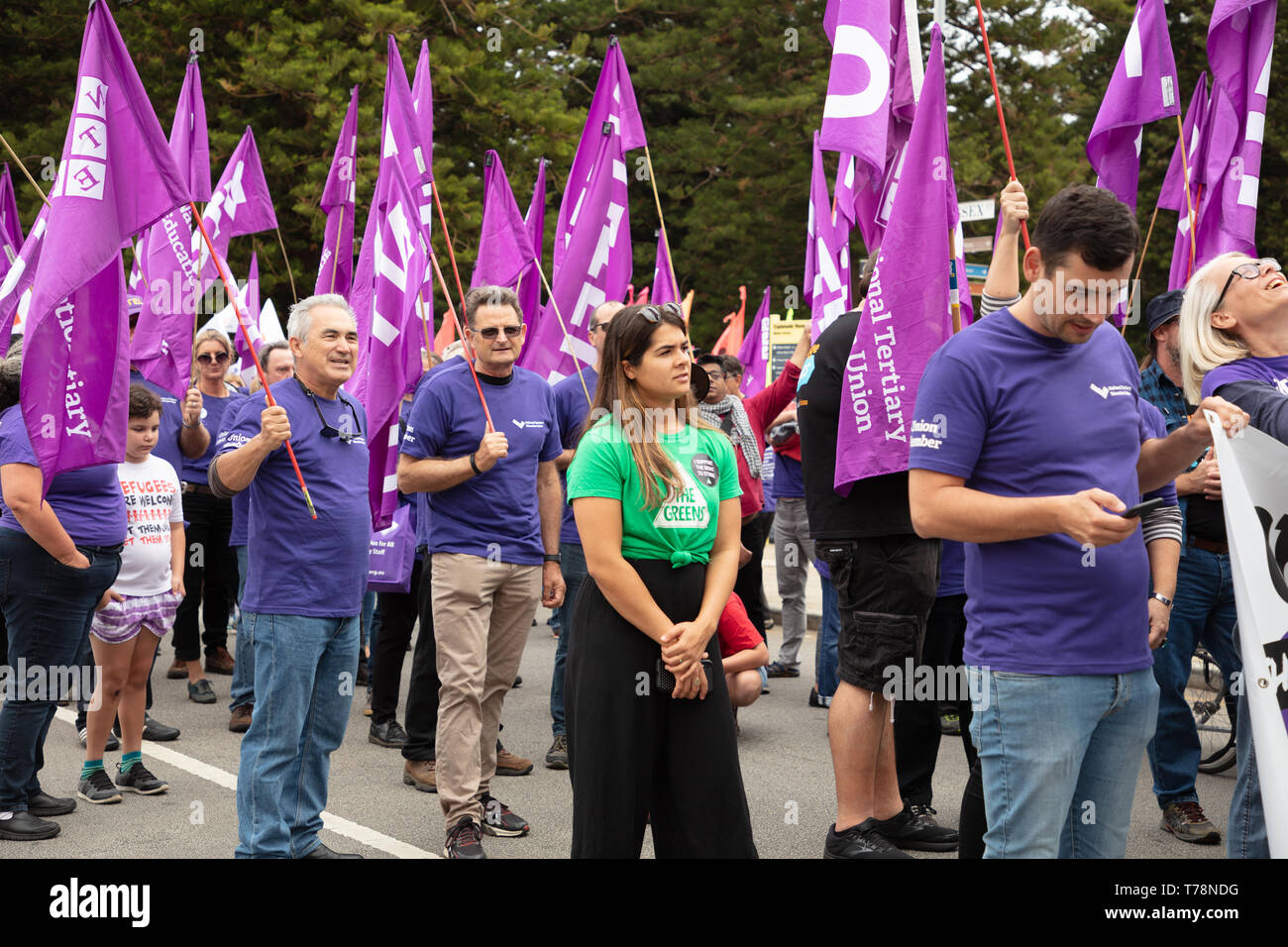 Western australian union protest hi-res stock photography and images ...