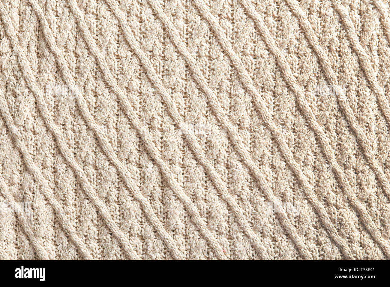 Knitted fabric texture, closeup Stock Photo - Alamy