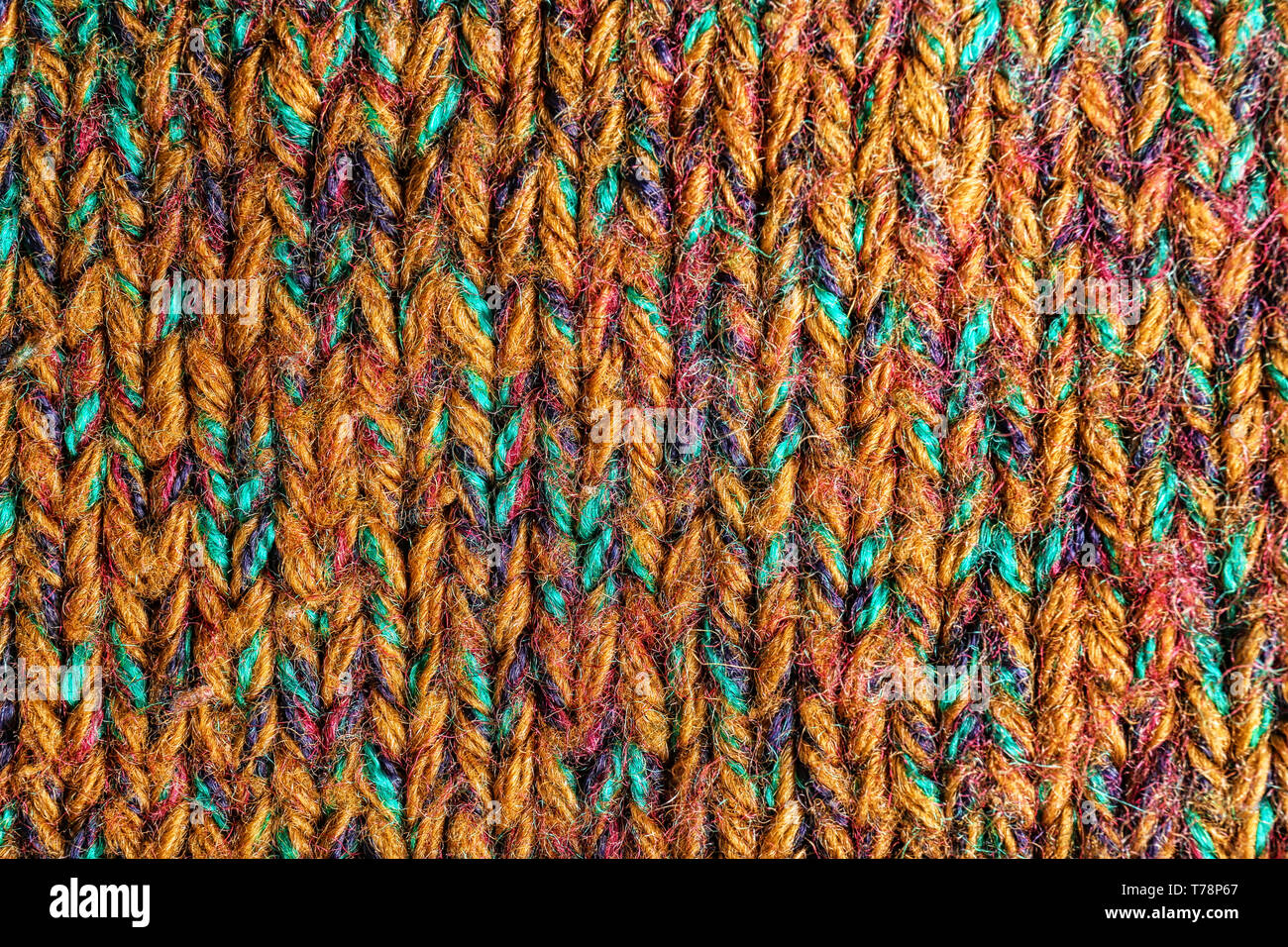 Knitted fabric texture, closeup Stock Photo - Alamy