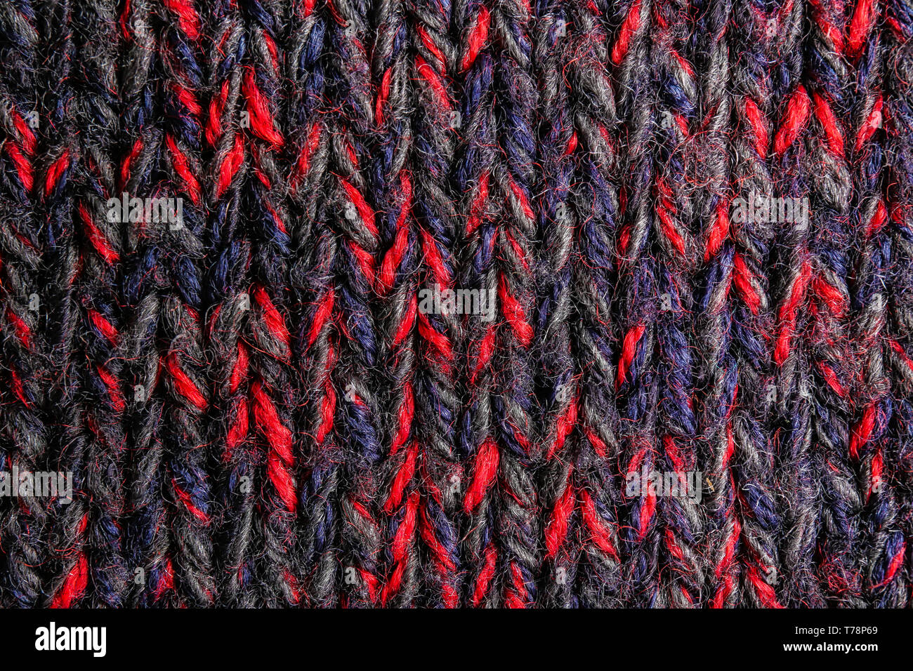 Knitted fabric texture, closeup Stock Photo - Alamy