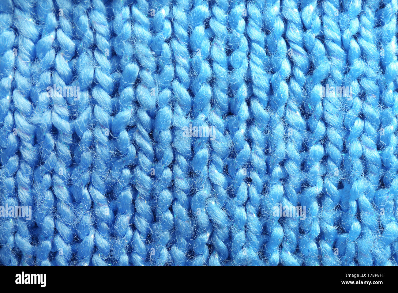 Knitted fabric texture, closeup Stock Photo - Alamy