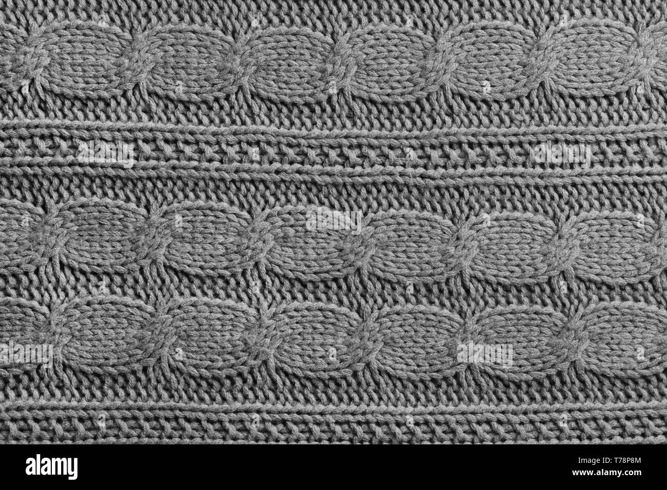 Knitted fabric texture, closeup Stock Photo - Alamy