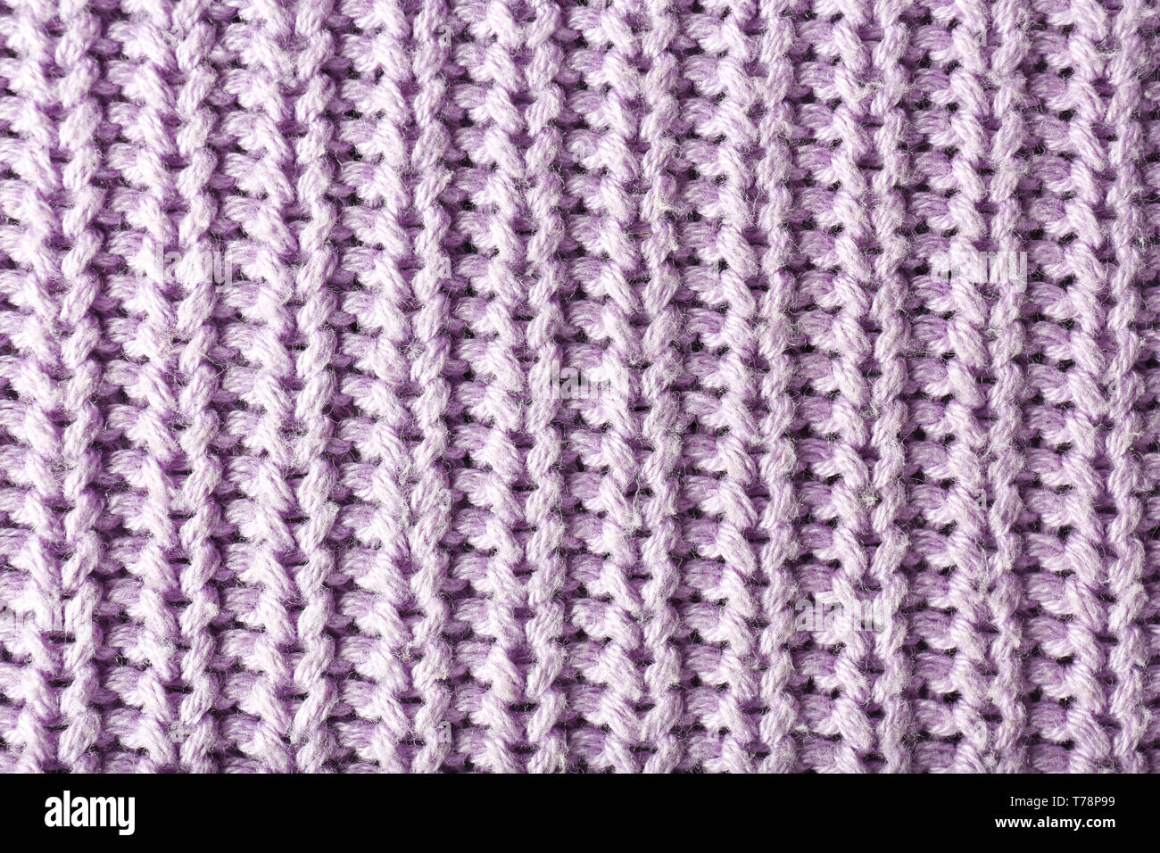 Knitted fabric texture, closeup Stock Photo - Alamy
