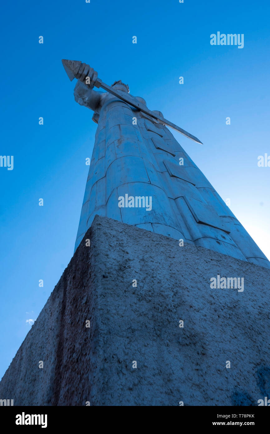 Mother Georgia statue Stock Photo - Alamy