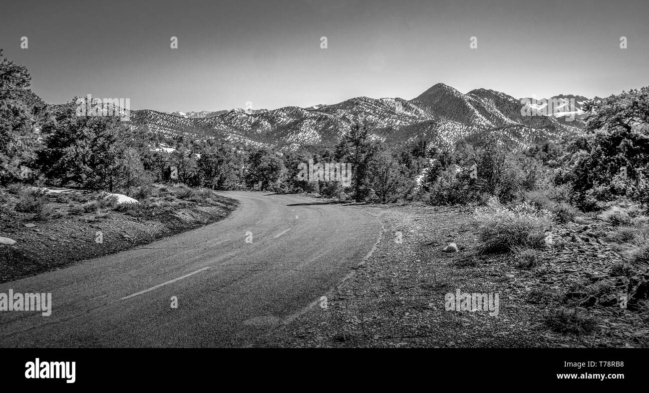 Beautiful Inyo National Forest in the Sierra Nevada Stock Photo - Alamy