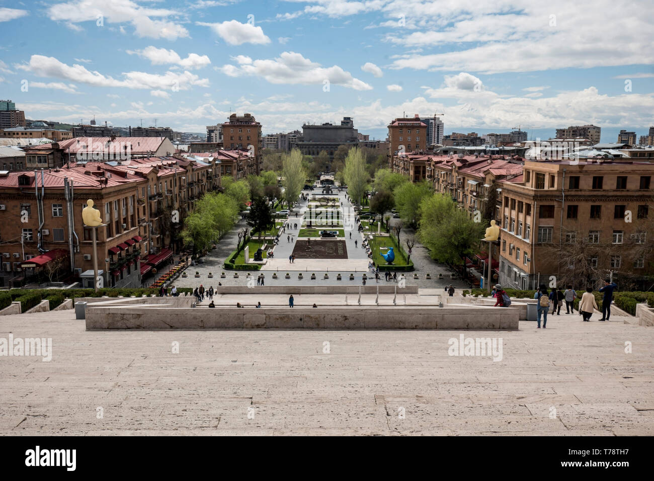 Yerevan Cascade, Yerevan, Armenia Stock Photo - Alamy