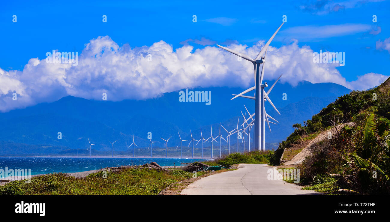 Philippines wind farm hi-res stock photography and images - Alamy