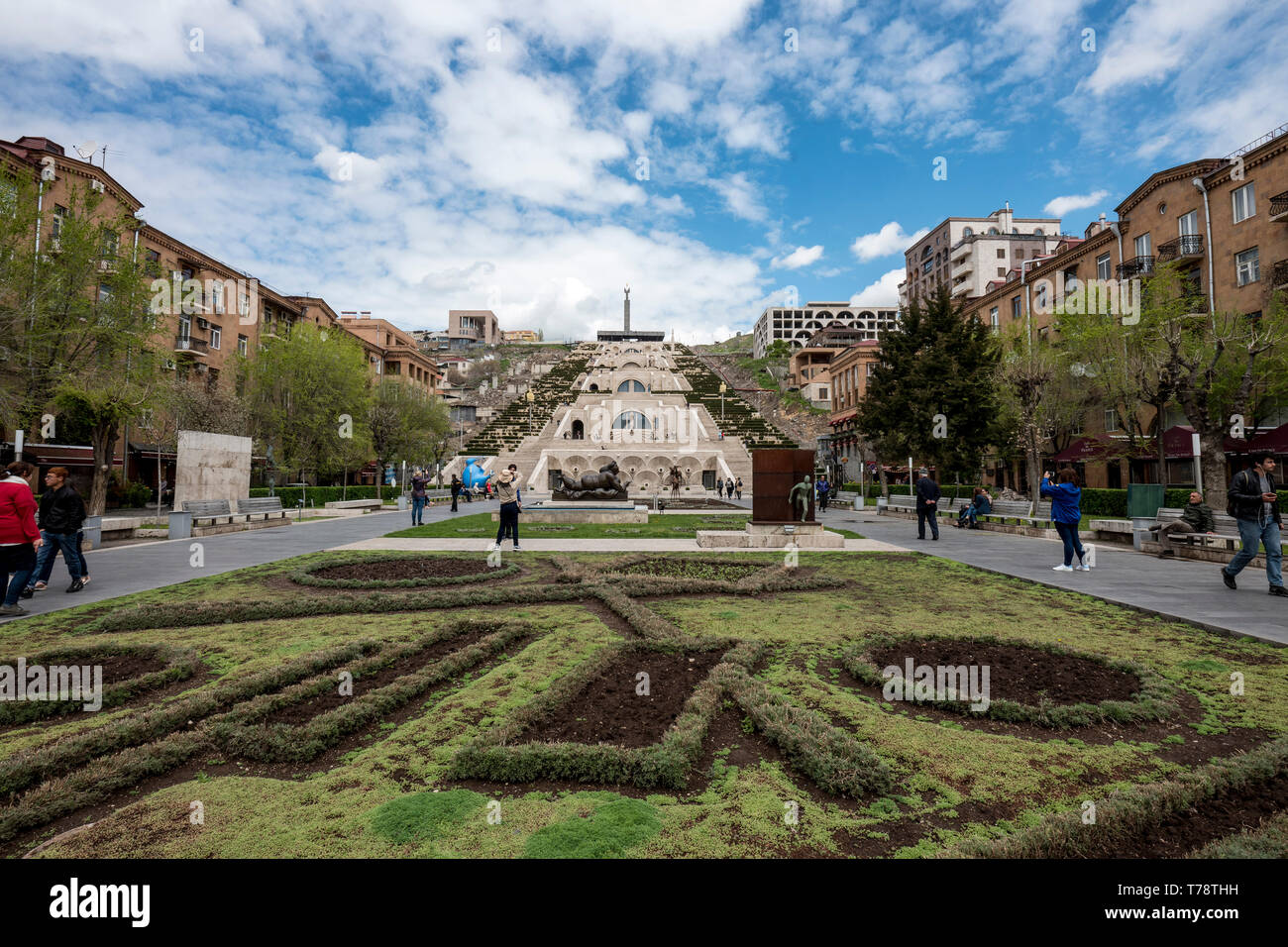 Yerevan Cascade, Yerevan, Armenia Stock Photo - Alamy