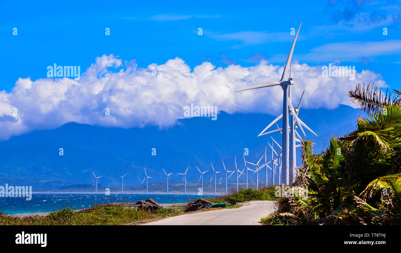 Bangui Wind Farm - Bangui, Ilocos Norte, Philippines Stock Photo - Alamy