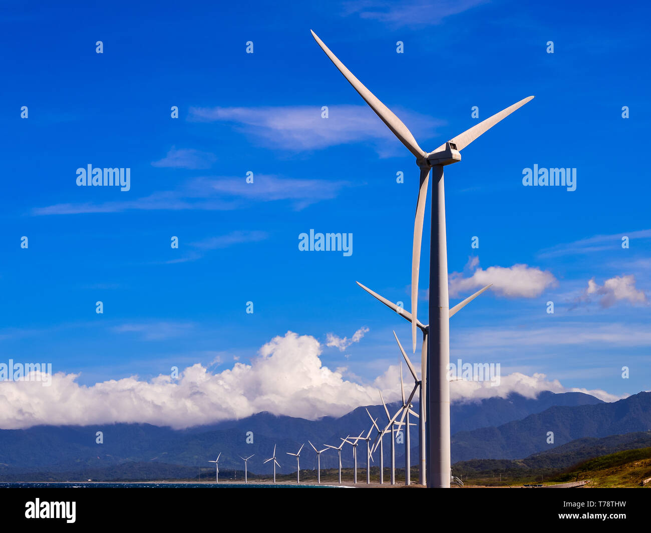Bangui Wind Farm - Bangui, Ilocos Norte, Philippines Stock Photo - Alamy
