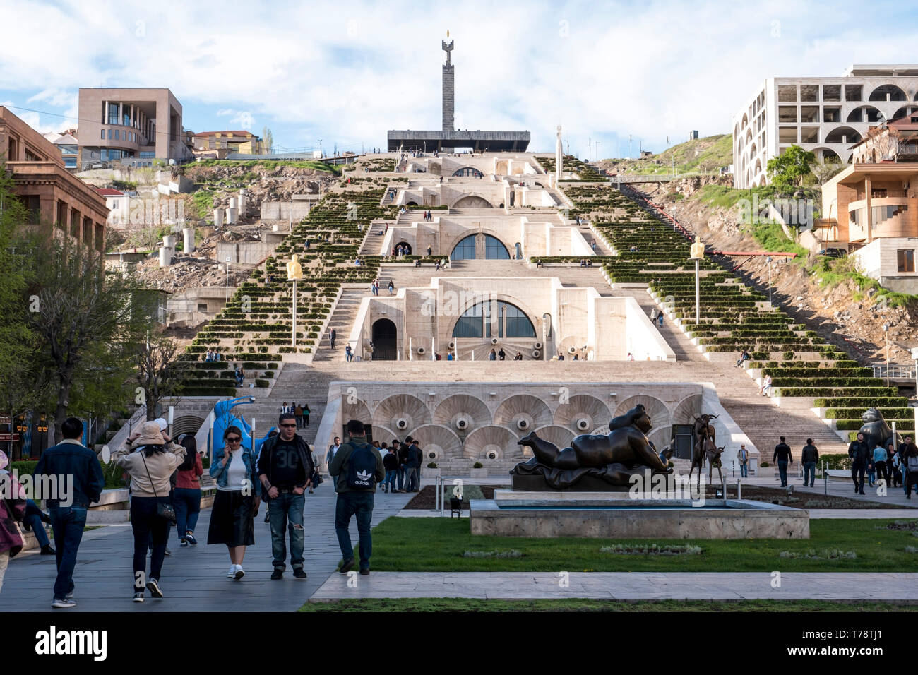 Yerevan Cascade, Yerevan, Armenia Stock Photo - Alamy