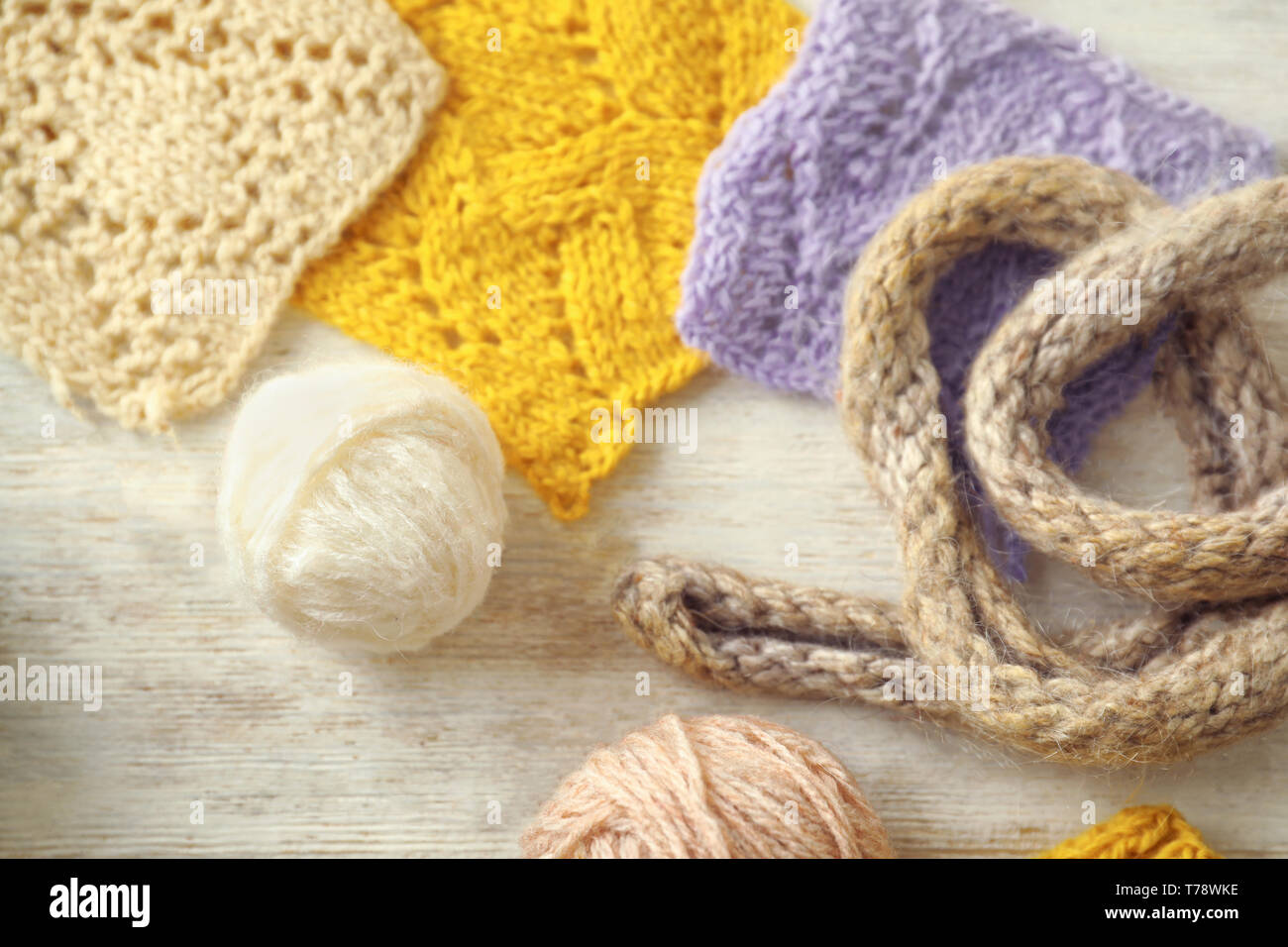 Unfinished knit hi-res stock photography and images - Alamy