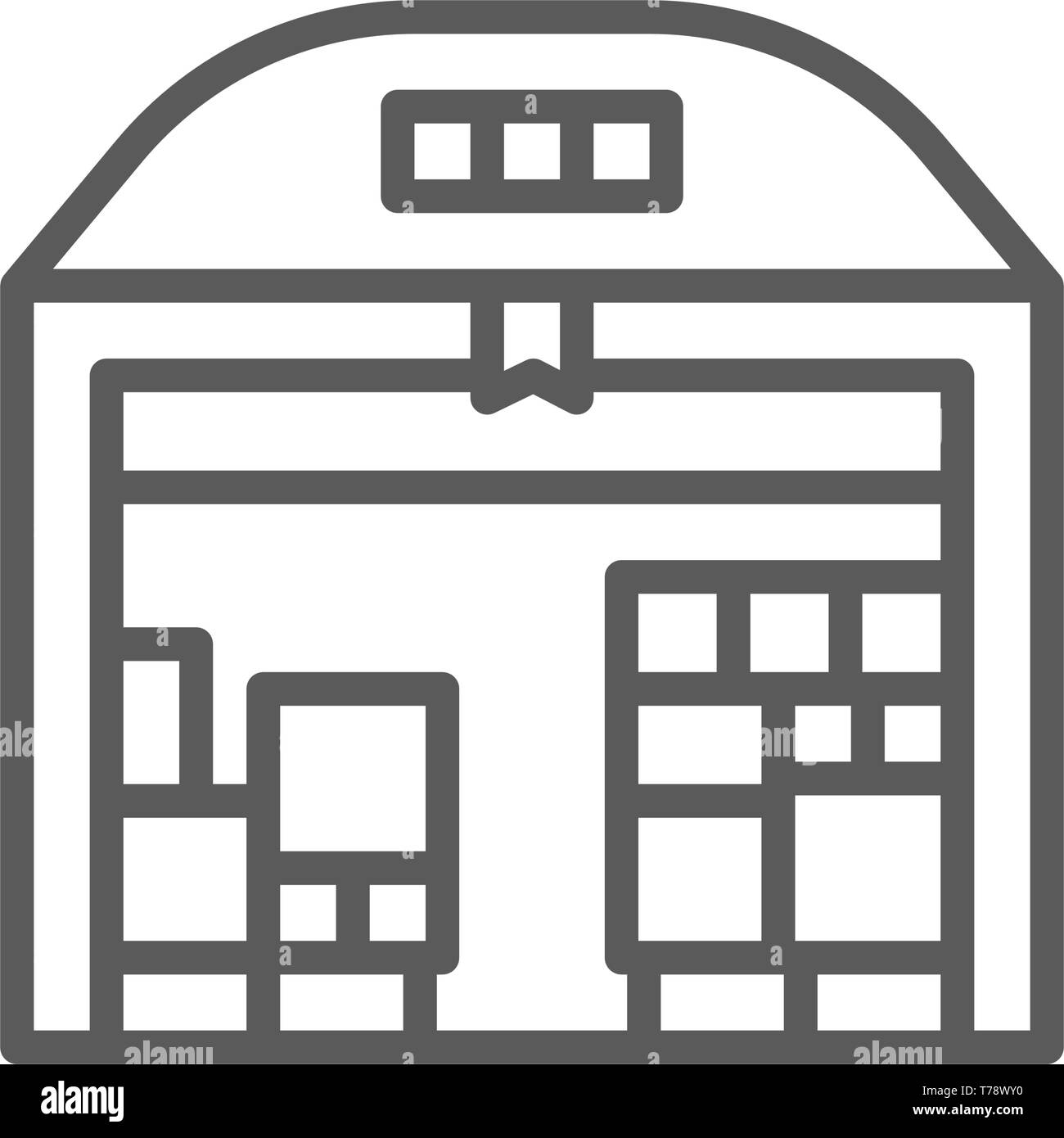 Parcels depot Stock Vector Images - Alamy