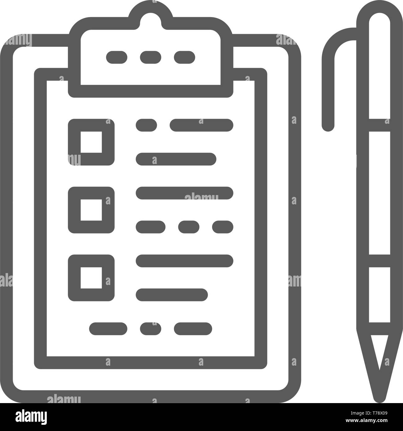 Tablet book icon outline Black and White Stock Photos & Images - Alamy