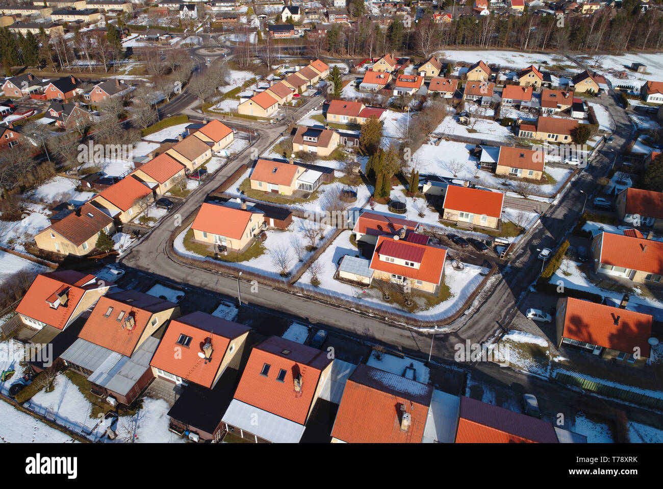 Two story brick buildings hi-res stock photography and images - Alamy