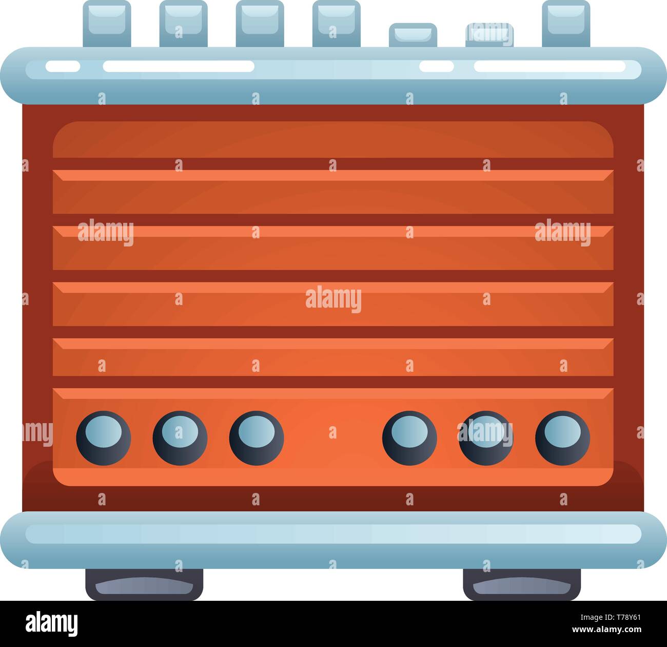 Radio device icon. Cartoon of radio device vector icon for web design ...