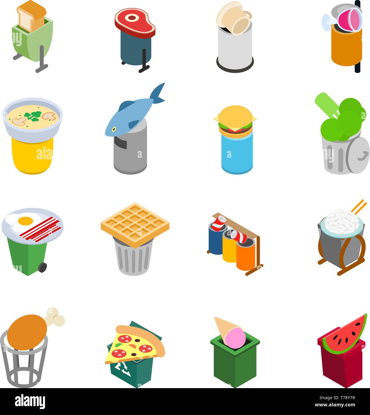 Scrap cycle Stock Vector Images - Alamy