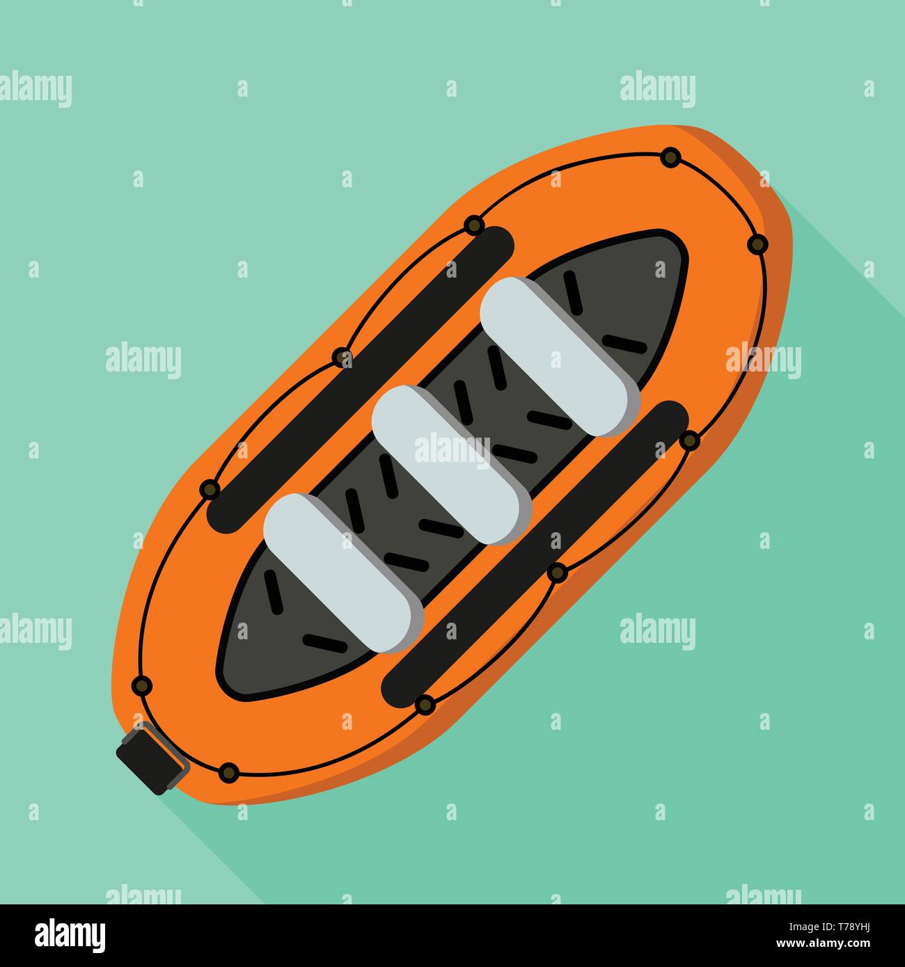 Inflatable speedboat Stock Vector Images - Alamy