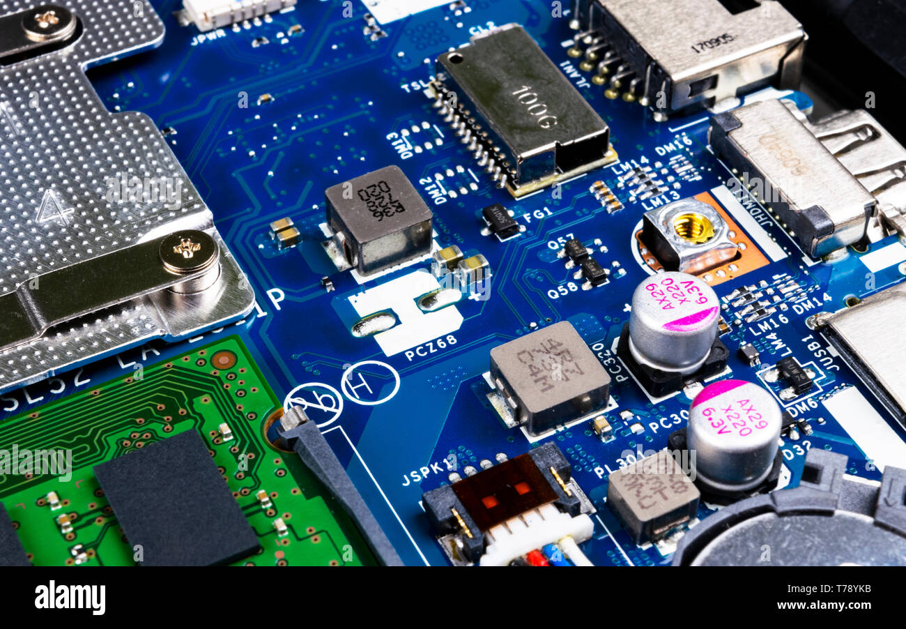 Microchip microchips micro resistors hi-res stock photography and ...