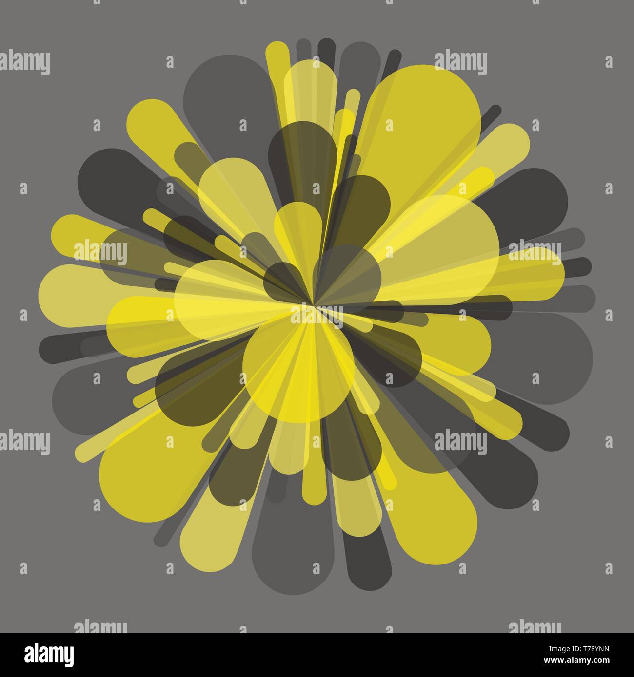 Illustration color firework decoration Stock Vector Images - Alamy