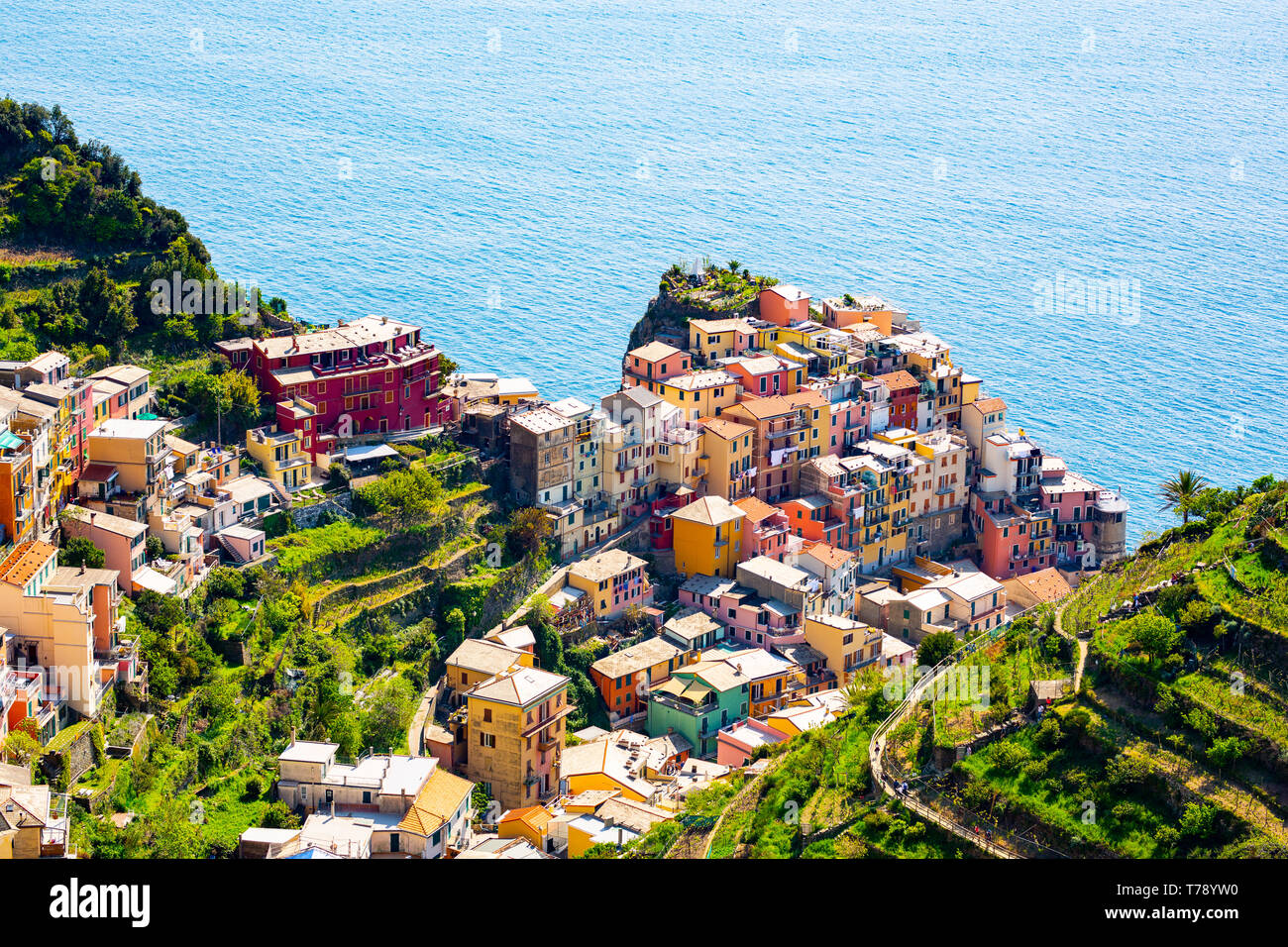 Cinque Terre - Riviera Ligure - Liguria Italia Stock Photo - Alamy