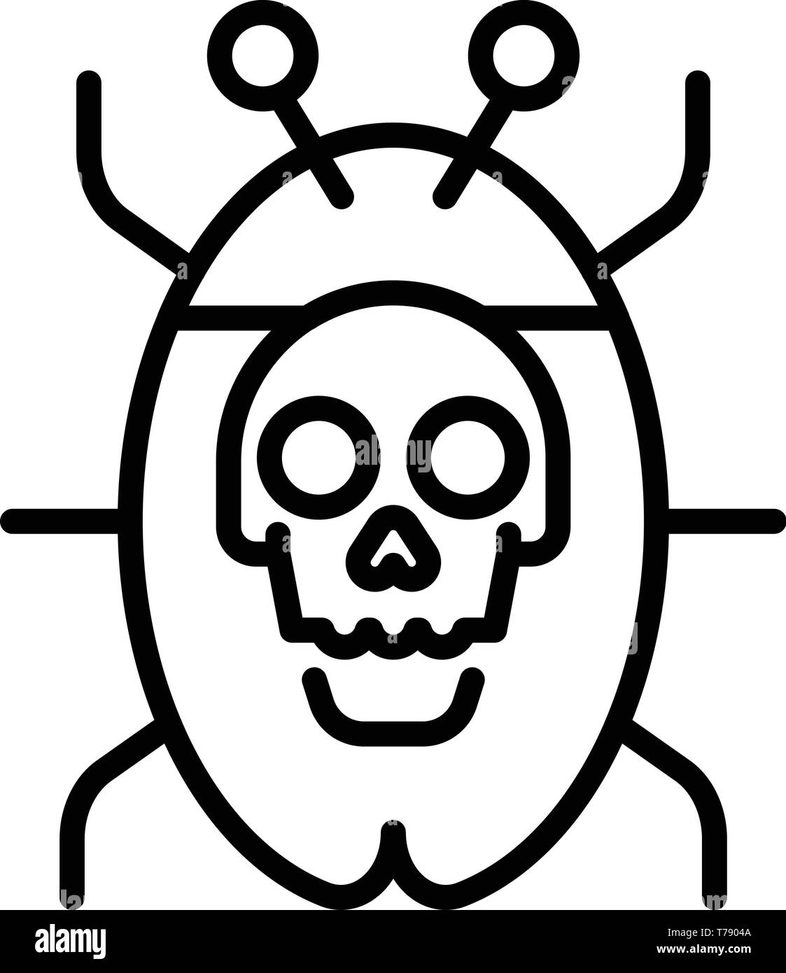 Alert beetle Stock Vector Images - Alamy