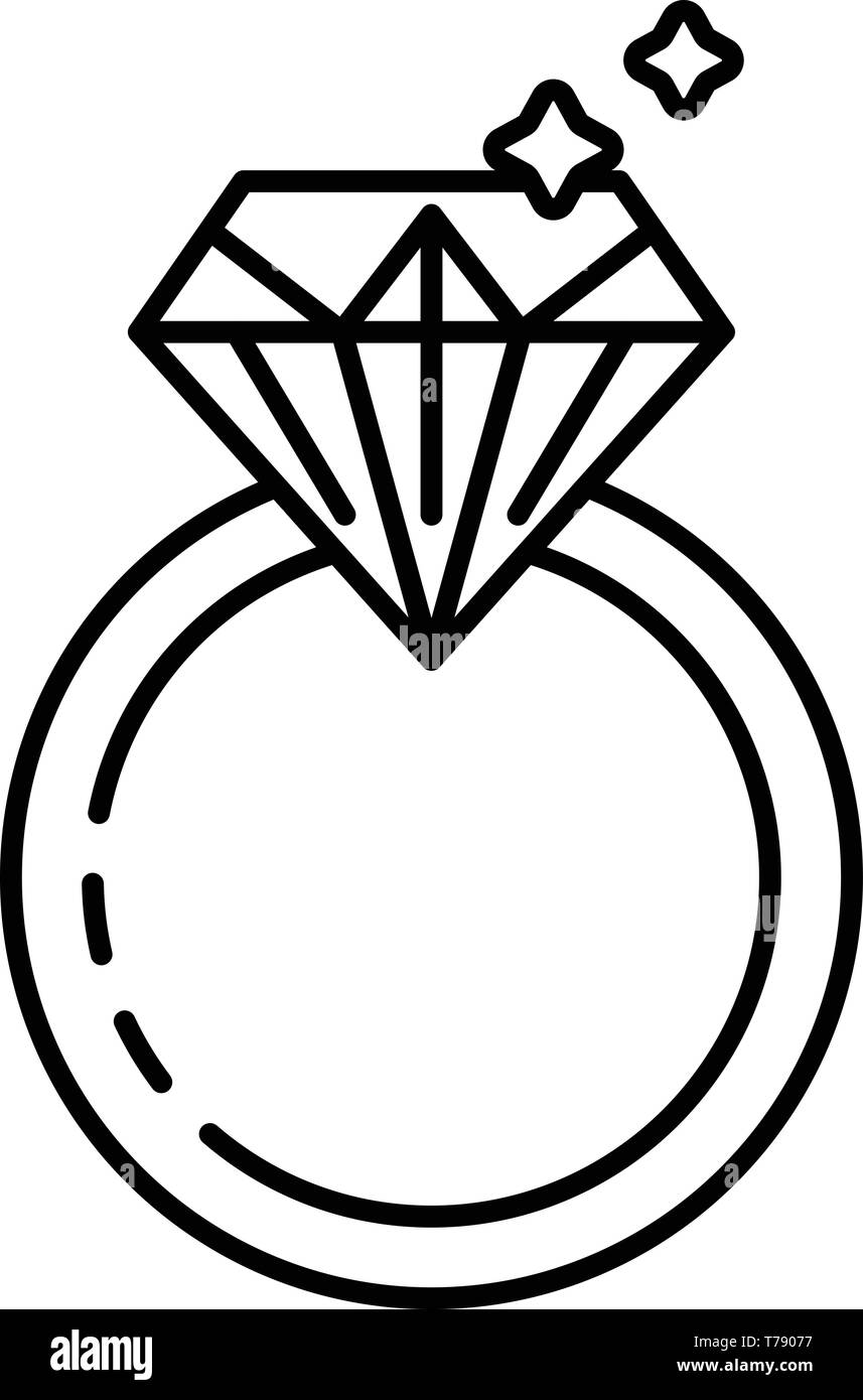 Engagement Ring Outline