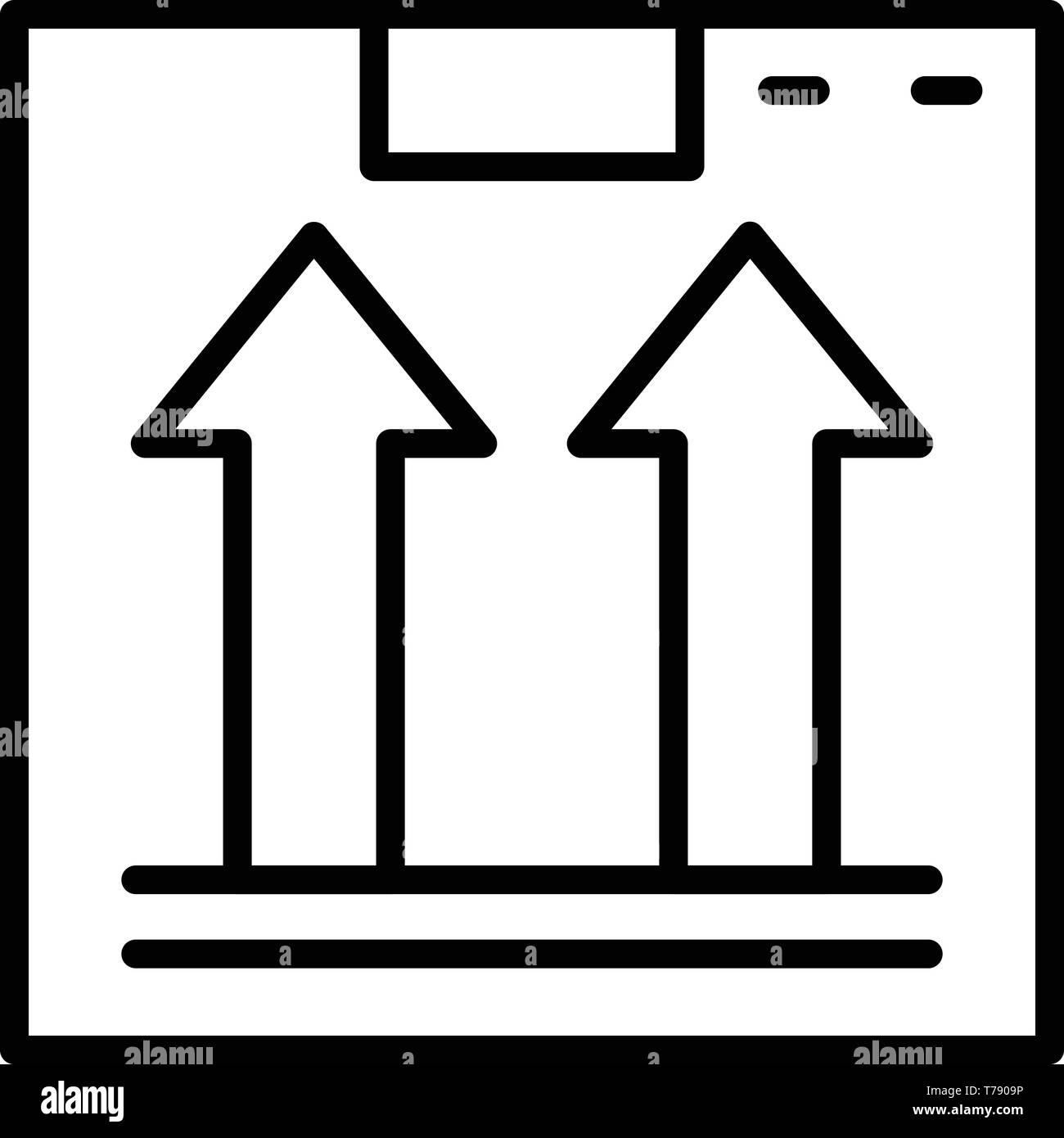 Packed goods icon, outline style Stock Vector Image & Art - Alamy
