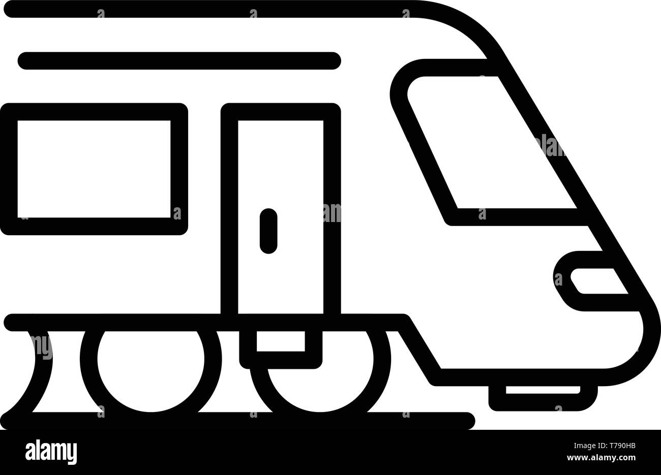 First train ride Stock Vector Images - Alamy
