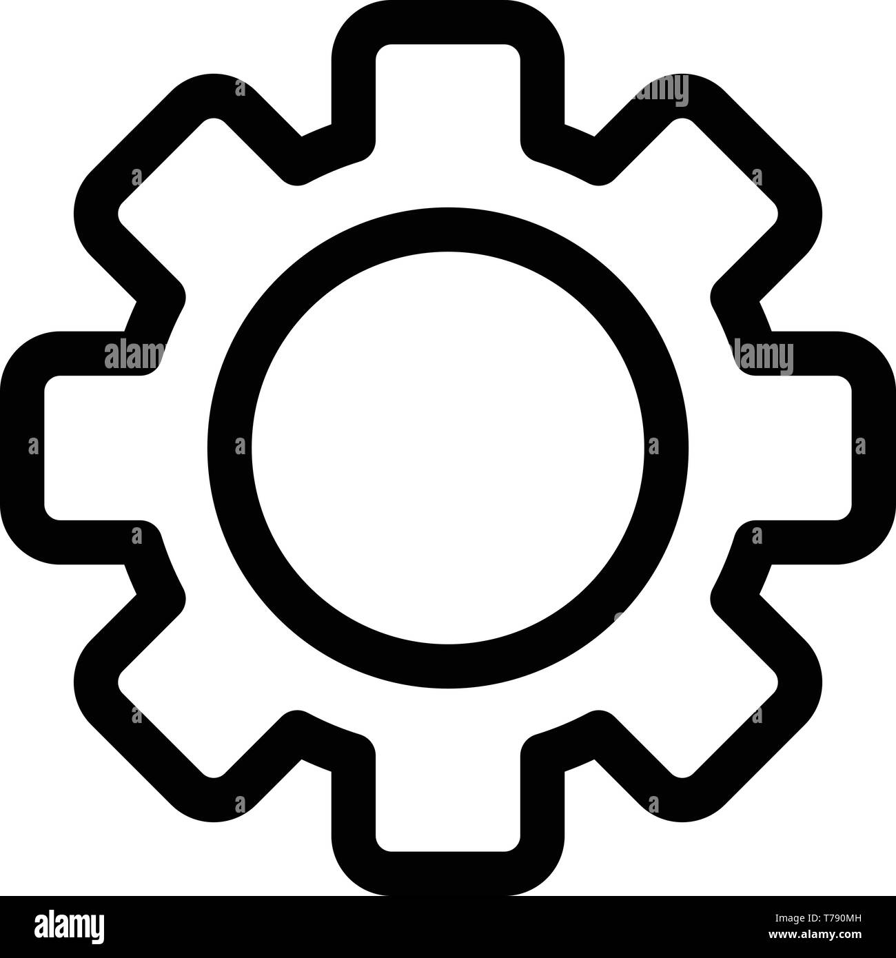 Single gear icon, outline style Stock Vector Image & Art - Alamy Single gear icon, outline style Stock Vector Image & Art - Alamy