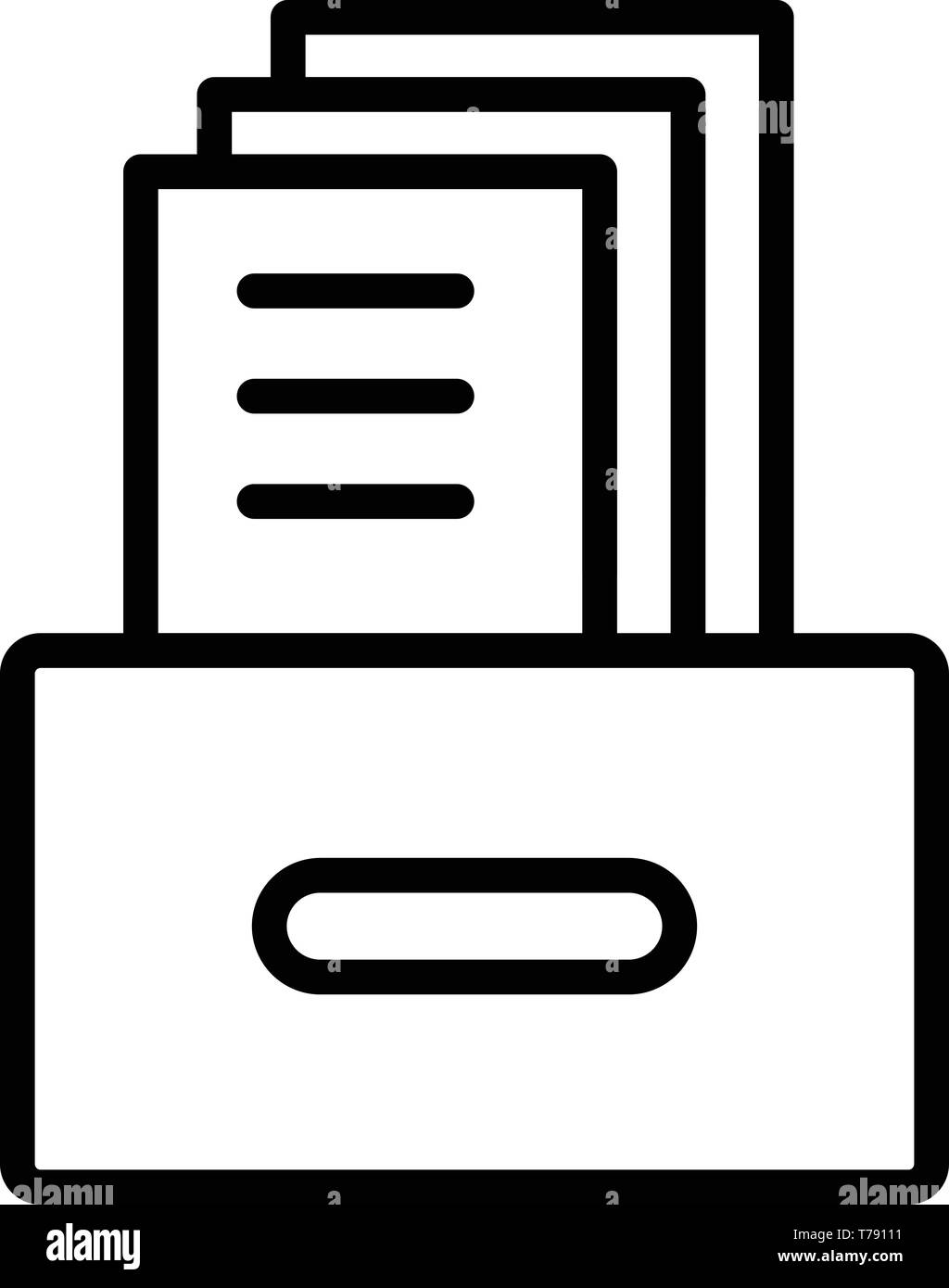 Archival data Stock Vector Images - Alamy