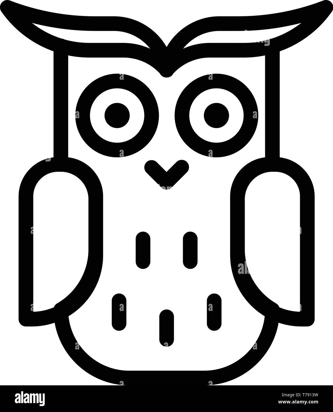 Owl burrowing Stock Vector Images - Alamy