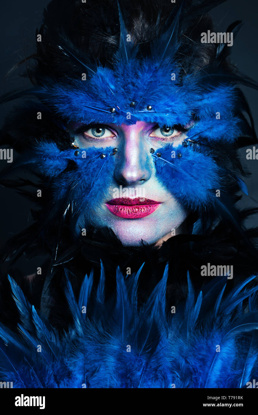 Character makeup hi-res stock photography and images - Alamy