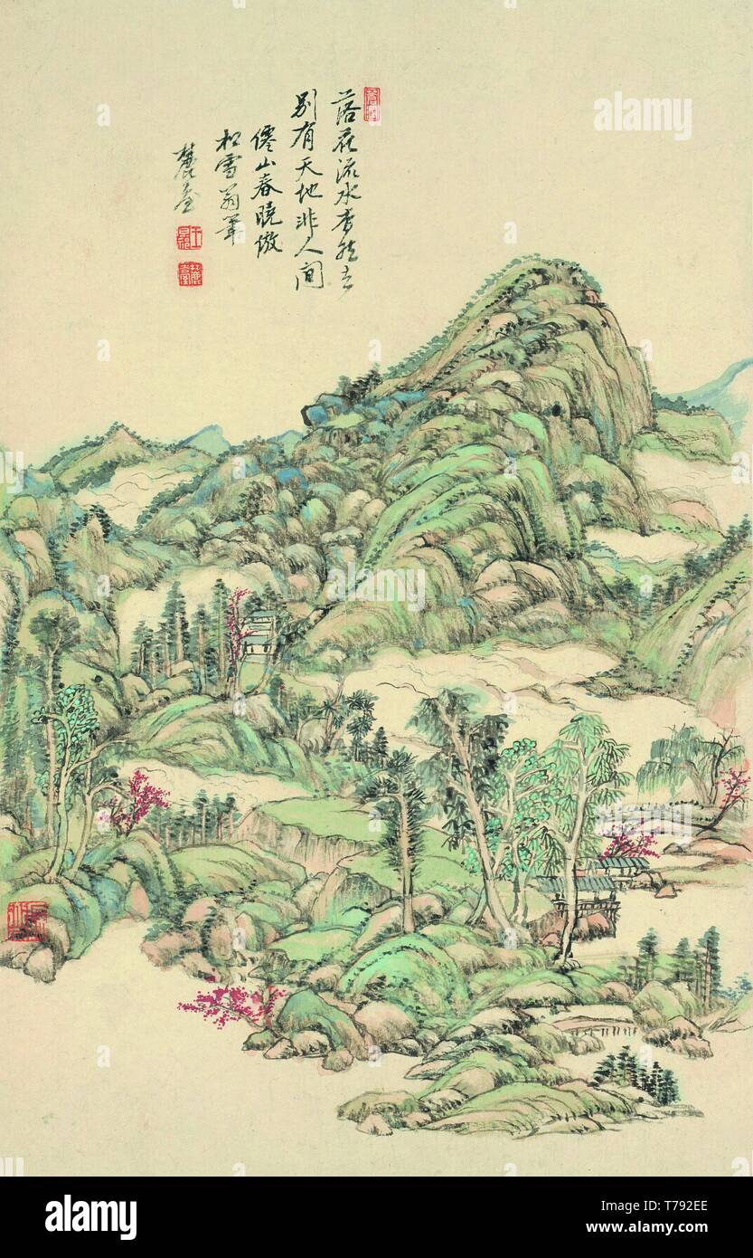 Chinese shan shui painting hi-res stock photography and images - Alamy