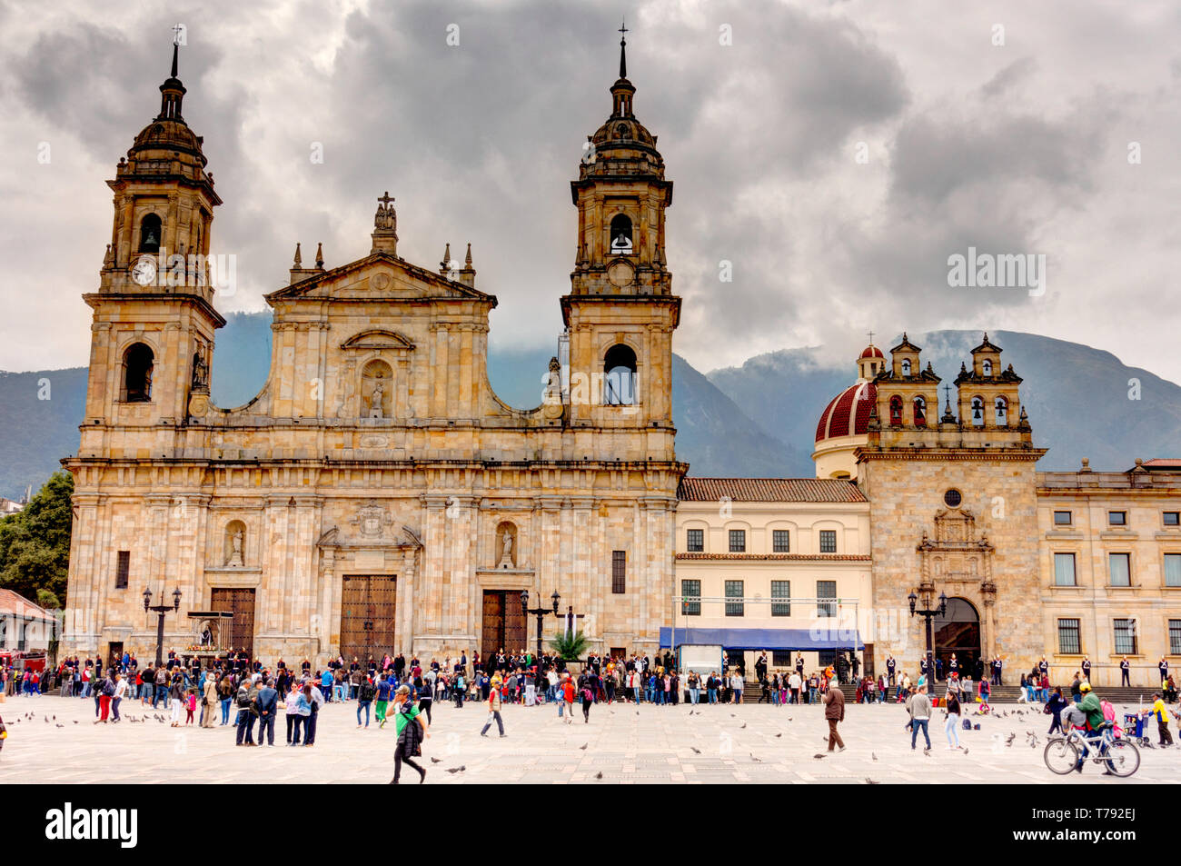 Bogota, Colombia, Historical center Stock Photo - Alamy
