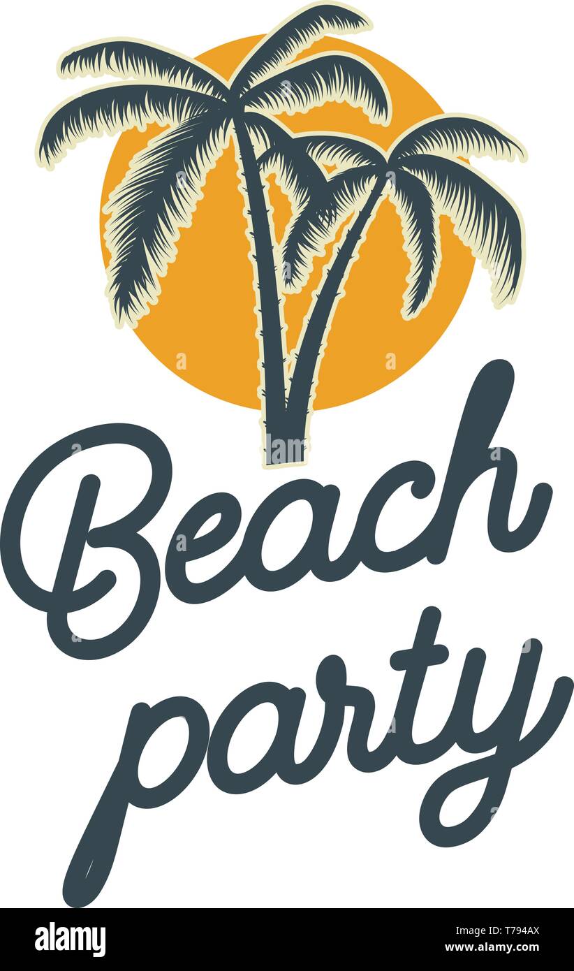 Coastal palms Stock Vector Images - Alamy