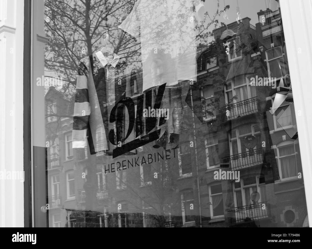 Clothing store "Div. Amsterdam" in Javastraat street, Oost, Amsterdam ...
