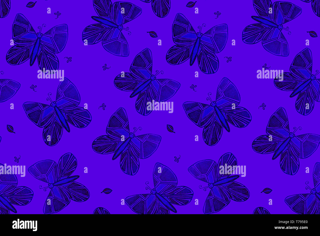 Batterfly pattern hi-res stock photography and images - Alamy