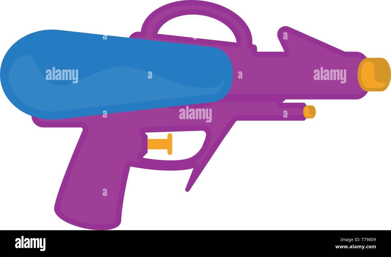 Isolated colored water gun toy for kids Stock Vector Image & Art - Alamy
