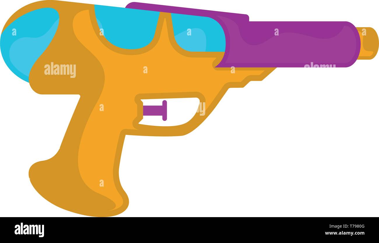Isolated colored water gun toy for kids Stock Vector Image & Art - Alamy