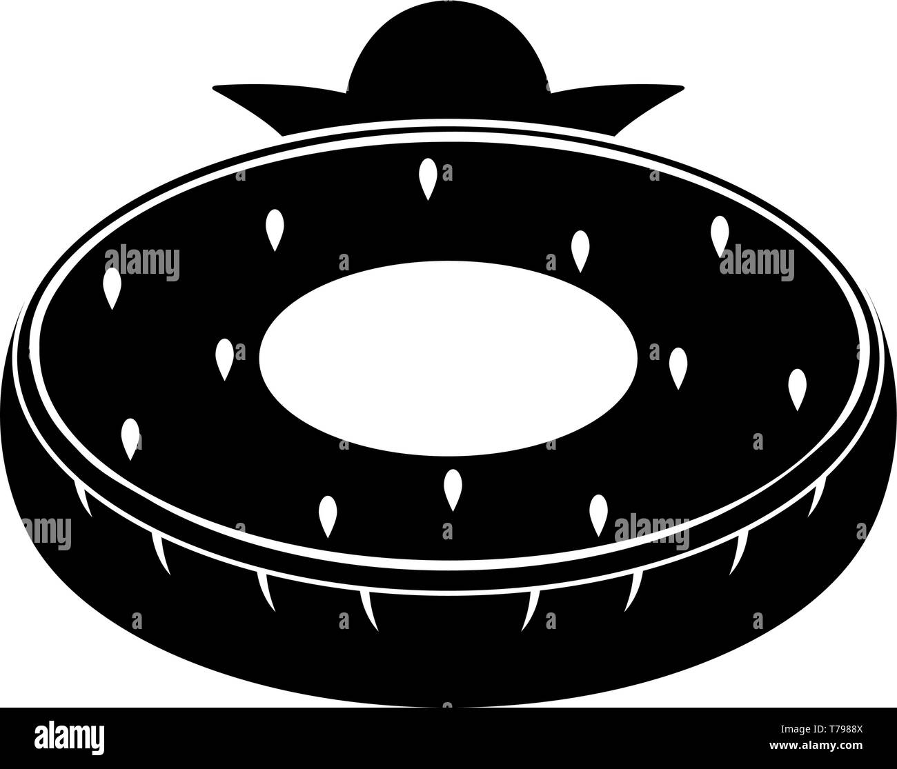 Isolated pool float shaped strawberry icon Stock Vector Image & Art - Alamy