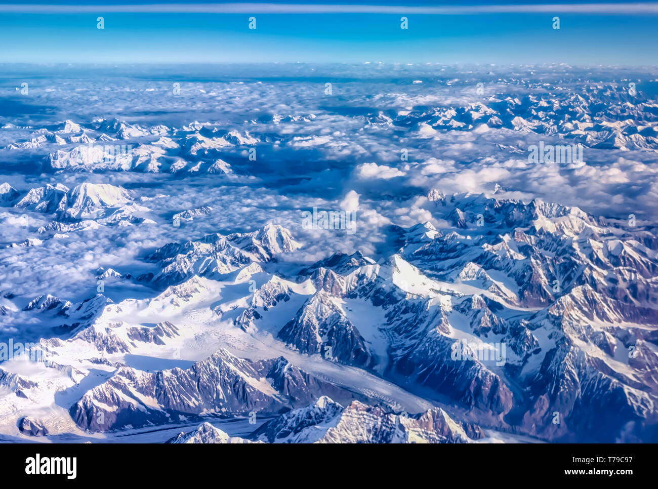 Monsoon clouds hanging over Dhauladhar mountain range of the lesser ...