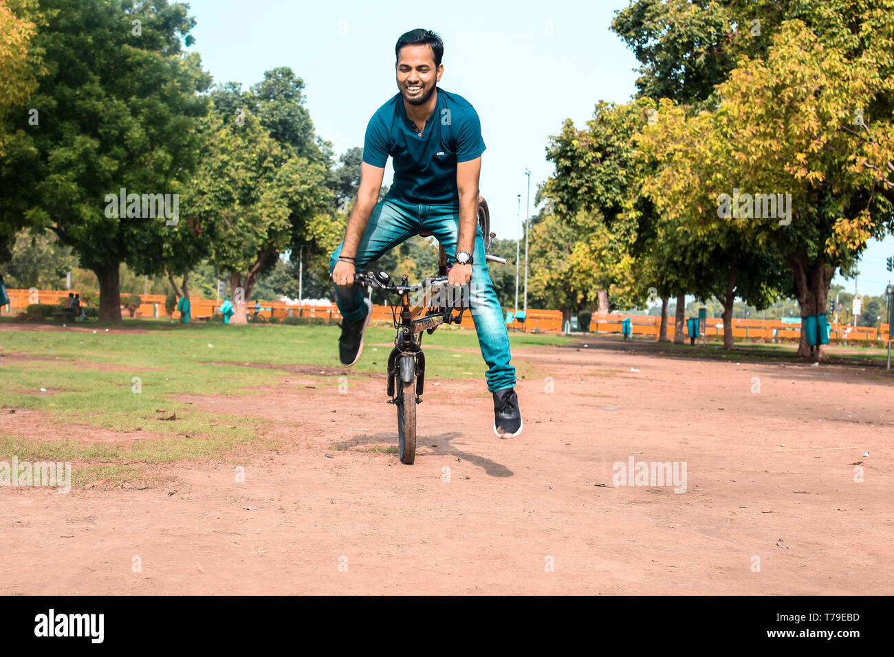 Picture was taken in summers last year 2018 while my friend was riding ...