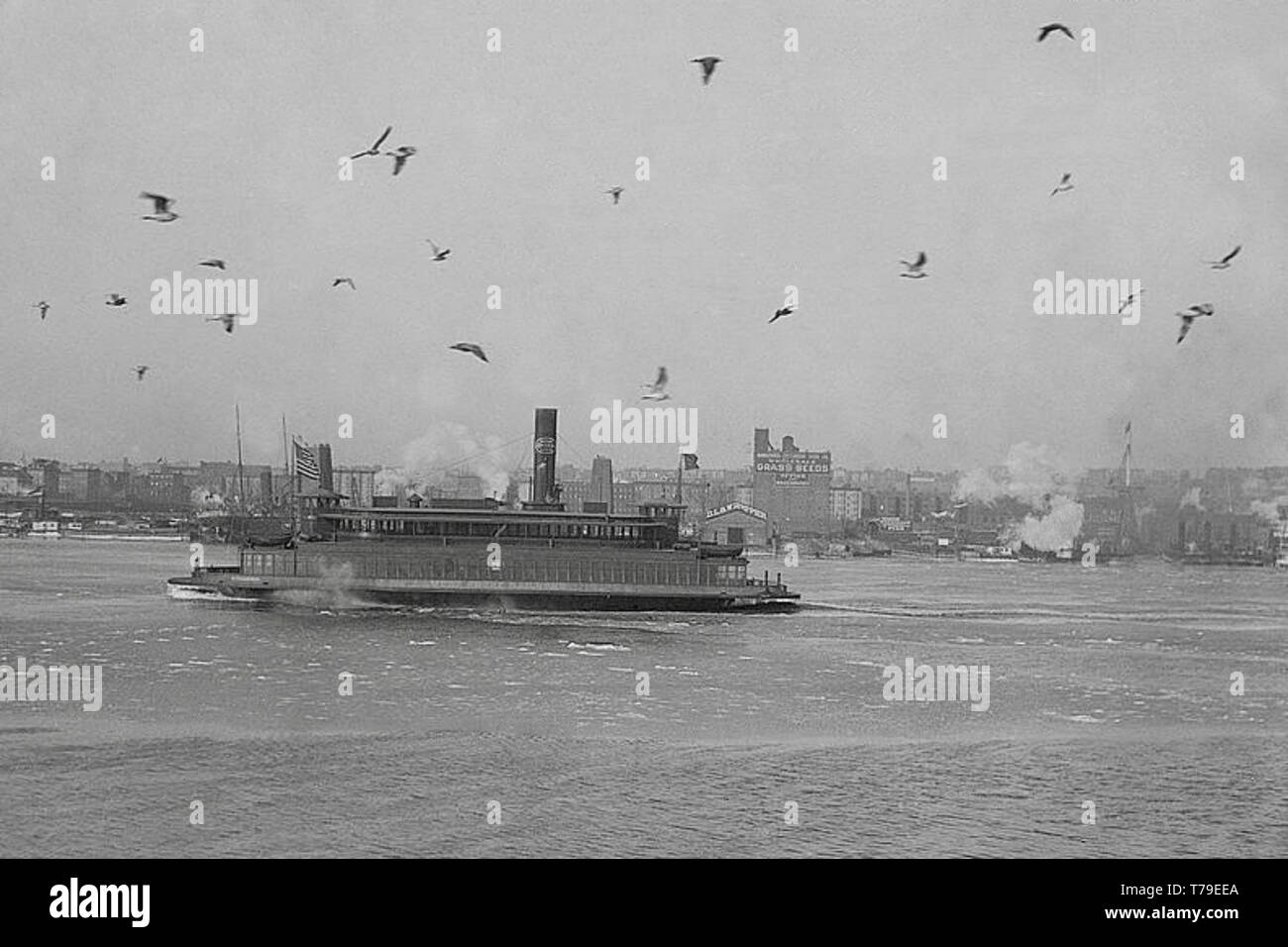 Old picture of america ferry hi-res stock photography and images - Alamy