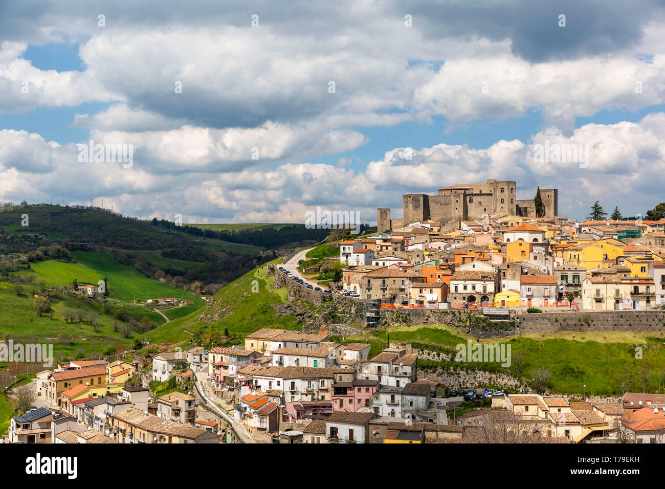The Castle of Melfi in Basilicata is one of the most important medieval ...