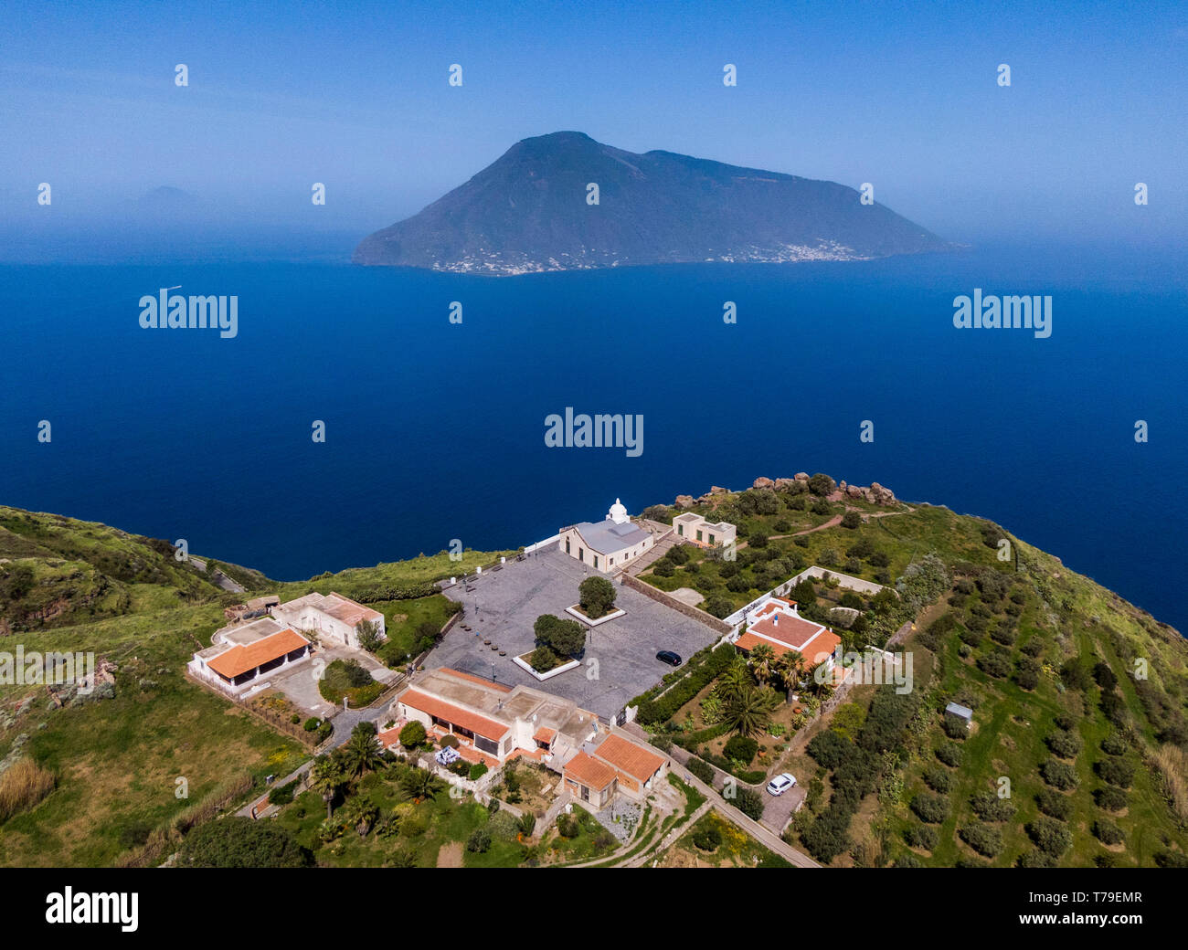 Lipari aerial hi-res stock photography and images - Alamy