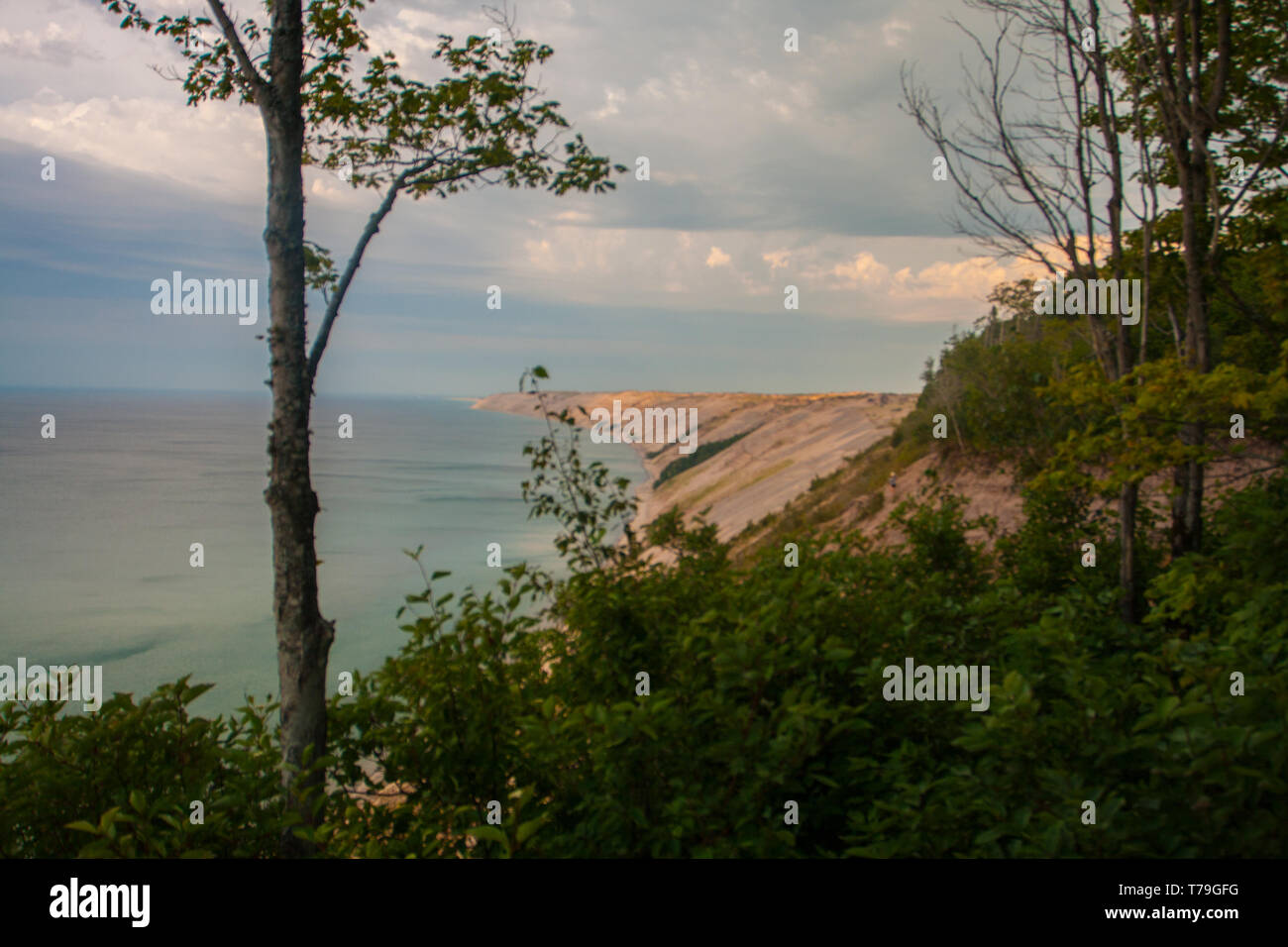 Grand Sable Dunes, Pictured Rocks National Lakeshore, Michigan Stock ...