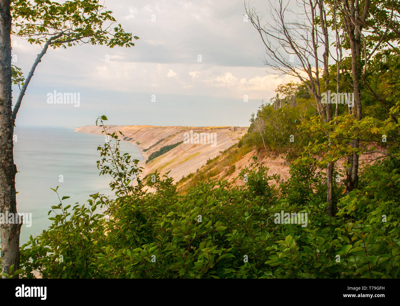 Grand Sable Dunes, Pictured Rocks National Lakeshore, Michigan Stock ...