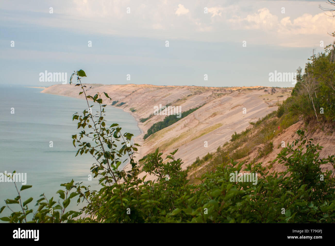 Grand Sable Dunes, Pictured Rocks National Lakeshore, Michigan Stock ...