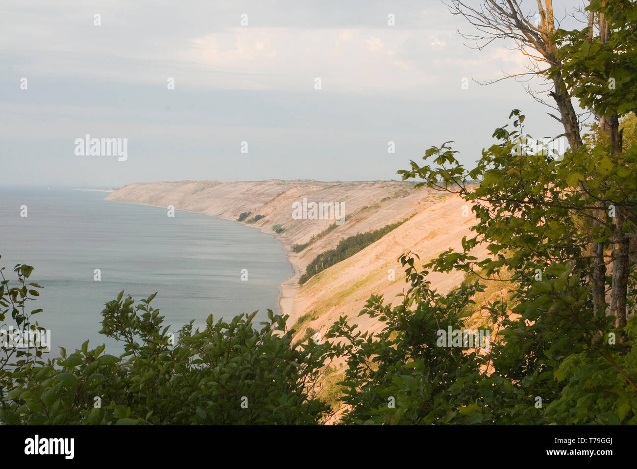Grand Sable Dunes, Pictured Rocks National Lakeshore, Michigan Stock ...